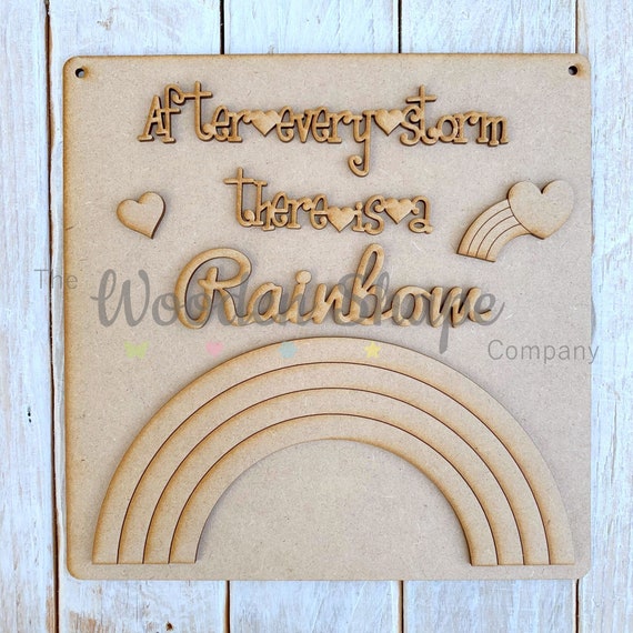 Mdf Laser Cut Craft KIT DIY Wooden Craft Kit Creative Craft - Etsy