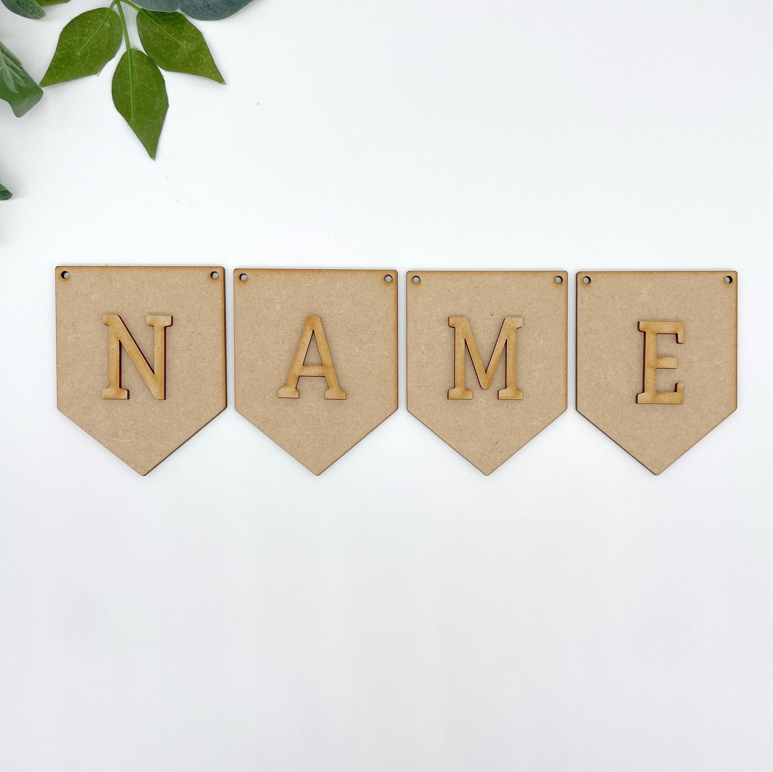 MDF Laser Cut Bunting Assorted Designs to Choose From Make - Etsy UK