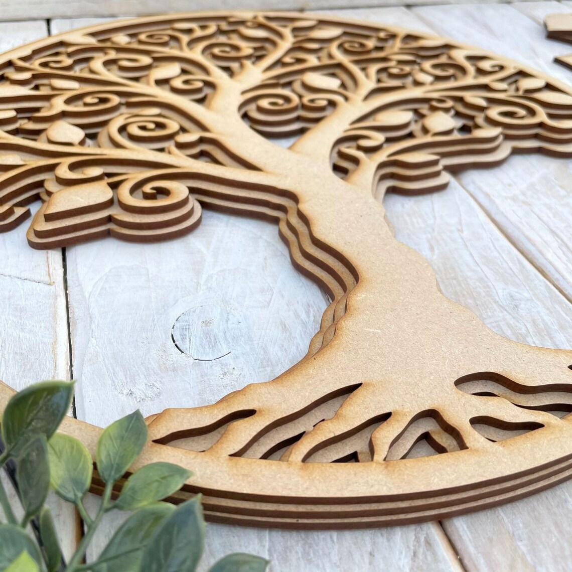 MDF Laser cut Multi Layer Family Tree Sign Design your own | Etsy