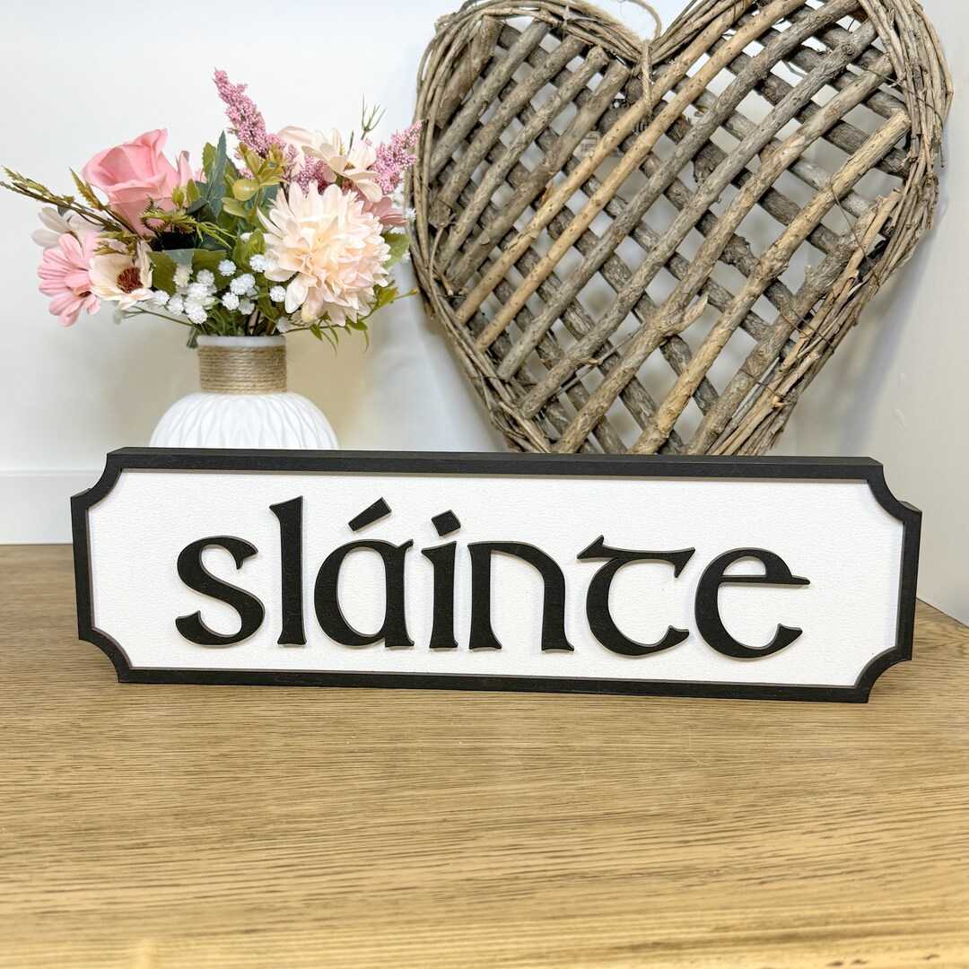 Irish Road Sign Street Sign Irish Family Home Plaque Irish Street Sign ...