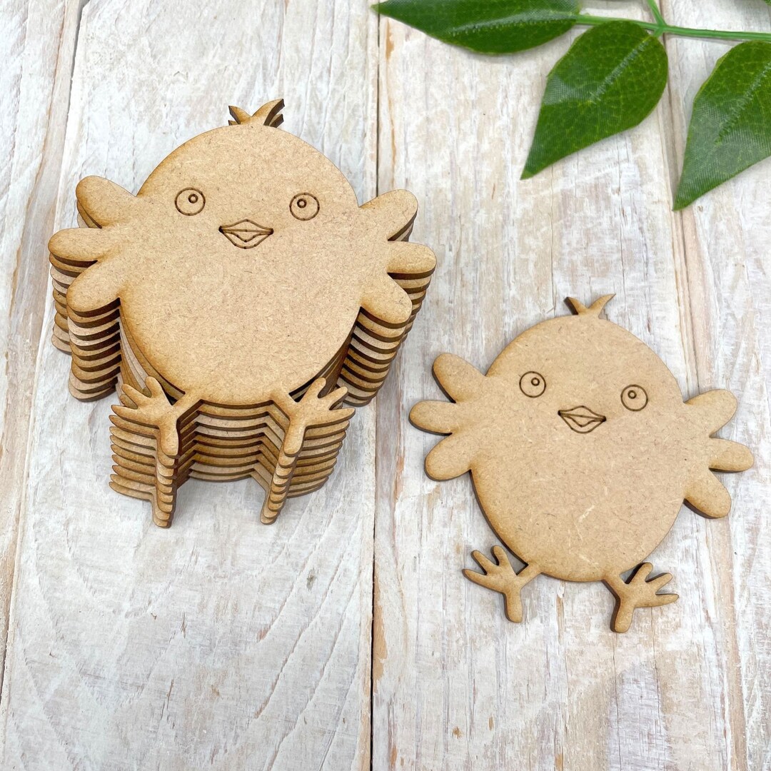 DIY MDF Craft Shapes, Wooden Embellishments, Blank Tags, Laser Cut ...