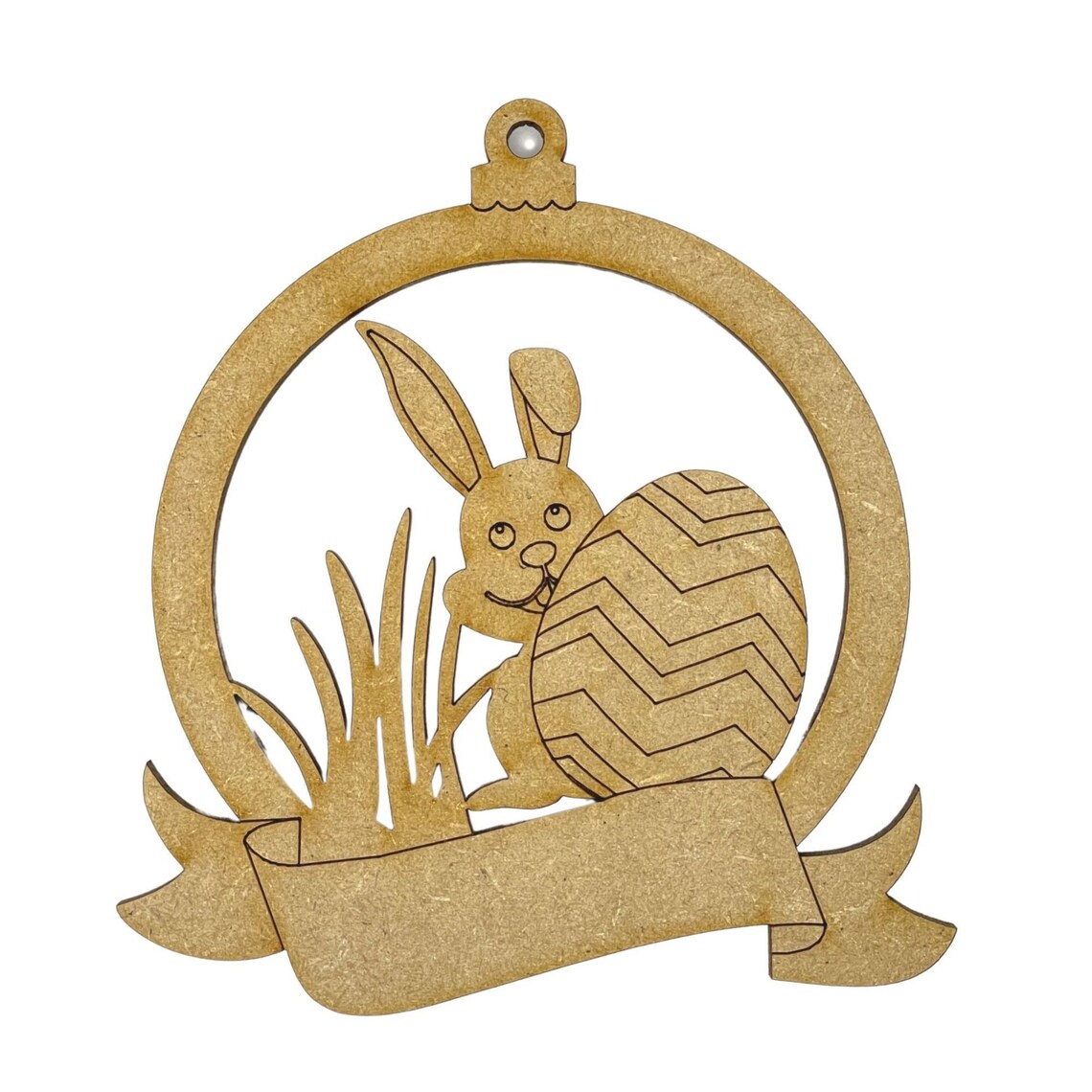 MDF Laser Cut Wooden Easter DIY Craft Kit Easter Banner Baubles - Etsy ...