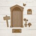 Blank Craft Kit Laser Cut Wooden MDF Direction Sign Theme Room Door ...