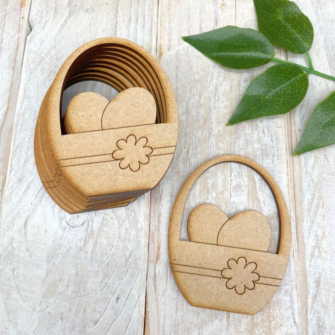 DIY MDF Craft Shapes, Wooden Embellishments, Blank Tags, Laser Cut ...
