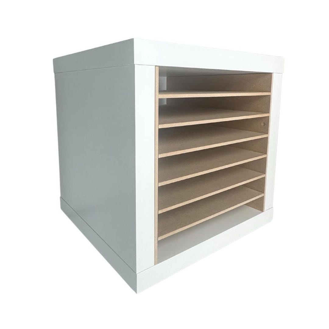 MDF Kallax Storage Shelf Insert Divider, 6 Shelf Insert Custom CNC Cut ...
