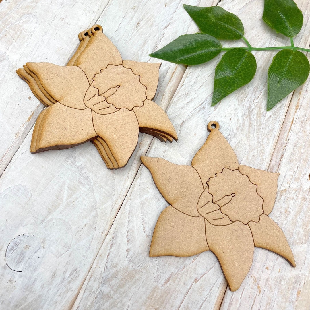 DIY MDF Craft Shapes, Wooden Embellishments, Blank Tags, Laser Cut ...