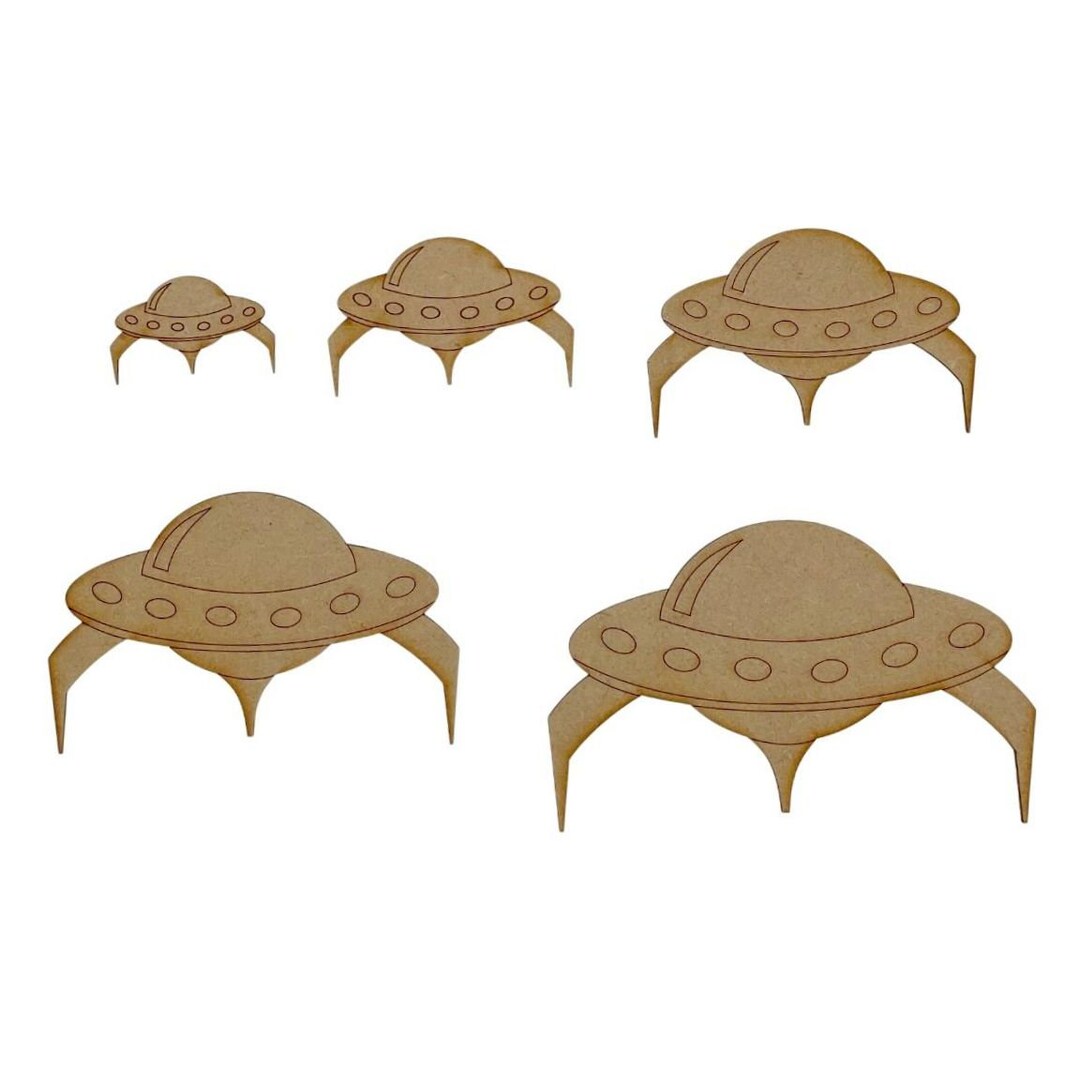 Space MDF Embellishments Craft Shape, Wood Blank DIY Decoration Space ...