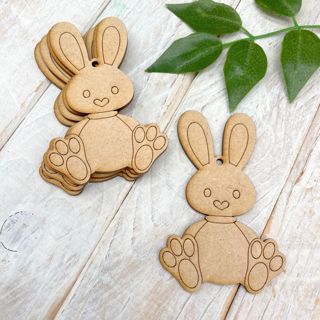 DIY MDF Craft Shapes, Wooden Embellishments, Blank Tags, Laser Cut ...