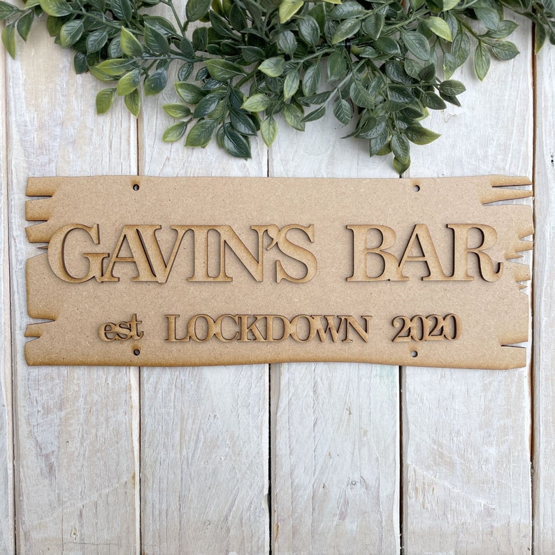 Blank Craft Kit Laser Cut Wooden MDF Direction Sign Theme Kids - Etsy