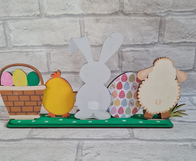 Blank Craft Kit Laser Cut Wooden MDF Easter Decoration Flat - Etsy