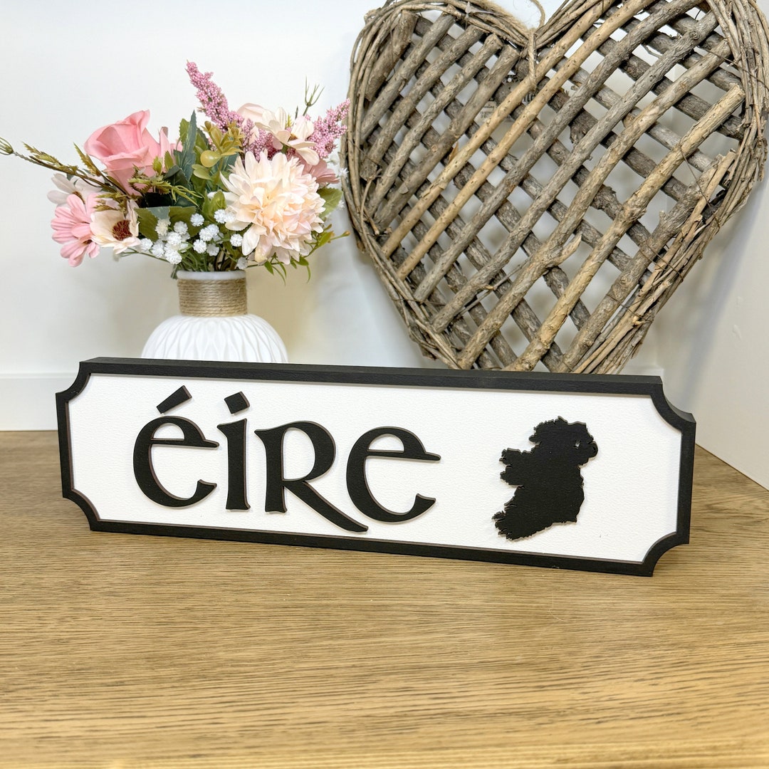 Irish Road Sign | Street Sign | Irish Family Home Plaque | Irish Street ...
