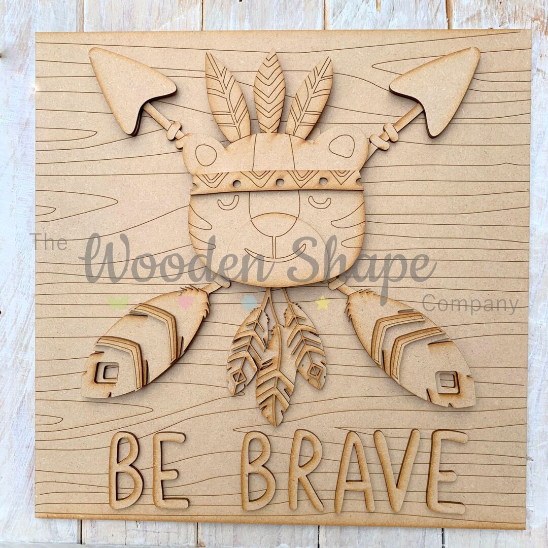 Layered MDF Tribal Boho Theme Room Sign Wall Sign Arrows Cross ...