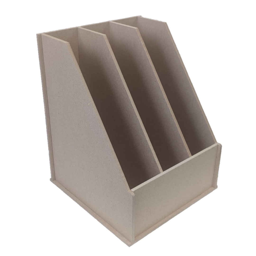 A4 Desk Tidy Storage, A4 Paper 3 Section, Craft Room Storage, Fits ...