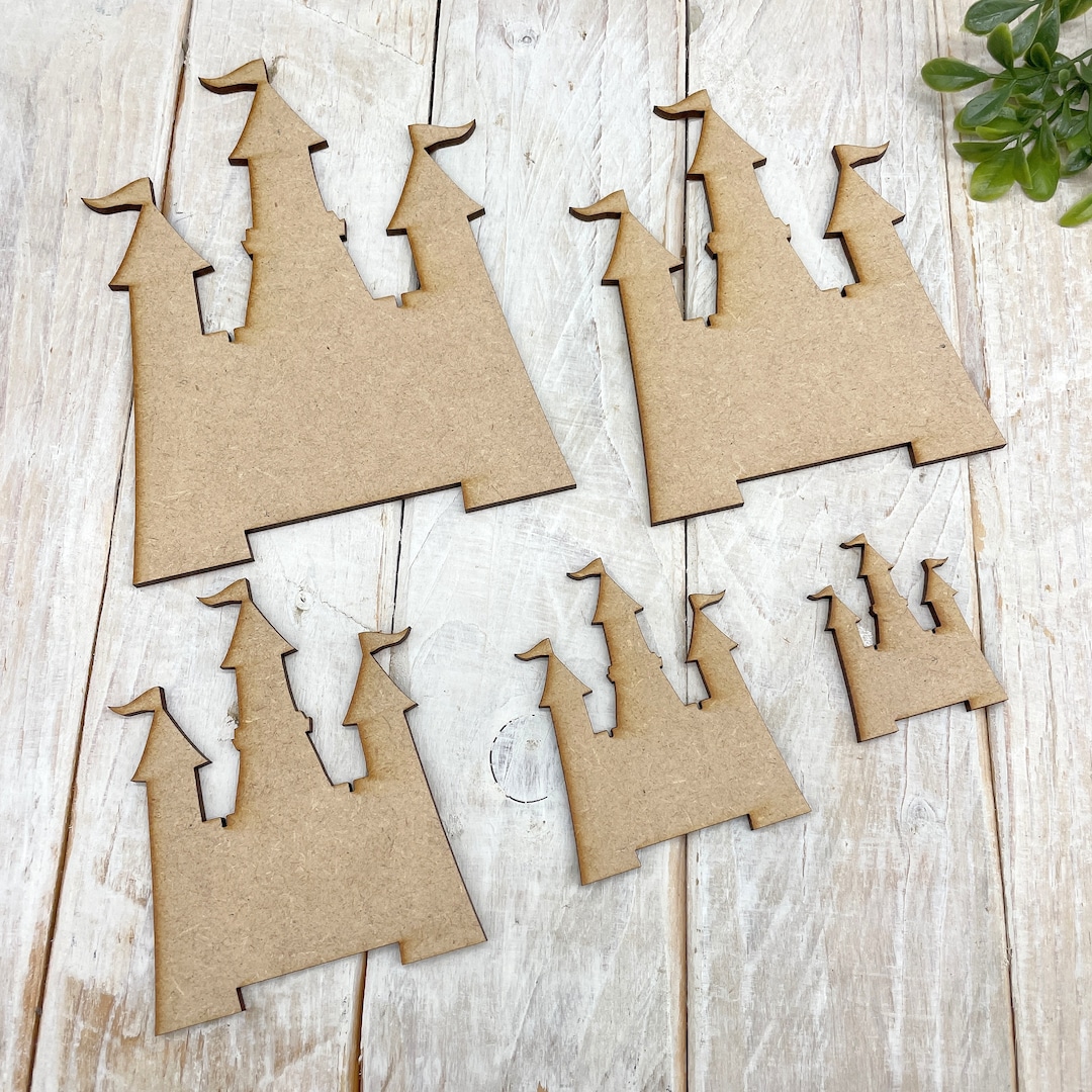 Fantasy MDF Embellishments Craft Shape, Wood Blank DIY Decoration ...