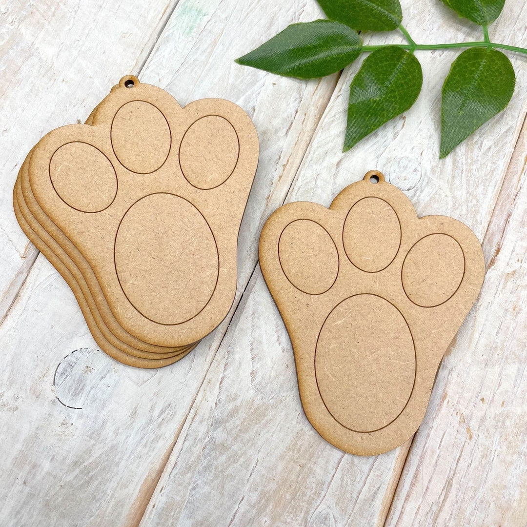 DIY MDF Craft Shapes, Wooden Embellishments, Blank Tags, Laser Cut ...