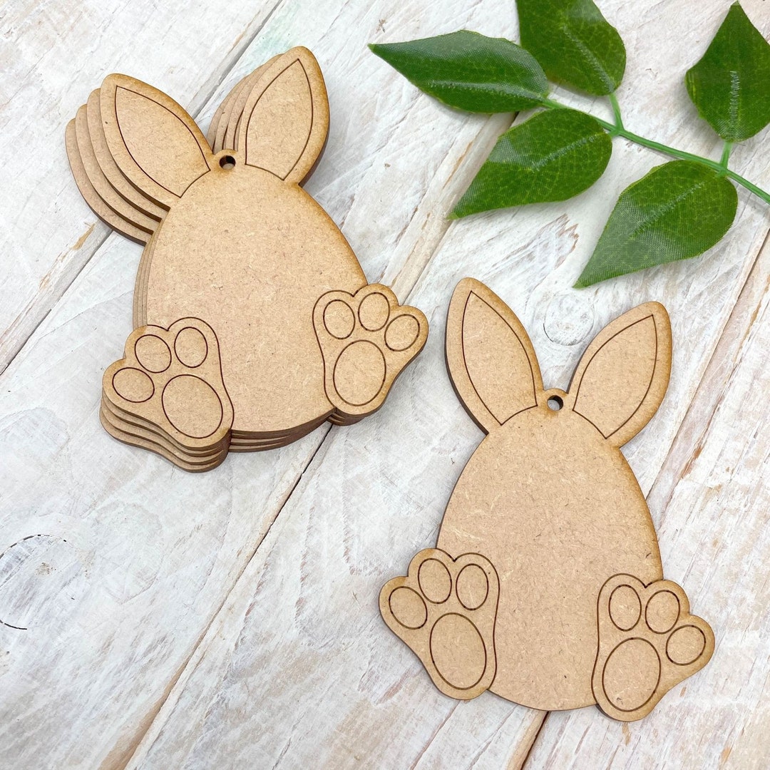 DIY MDF Craft Shapes, Wooden Embellishments, Blank Tags, Laser Cut ...