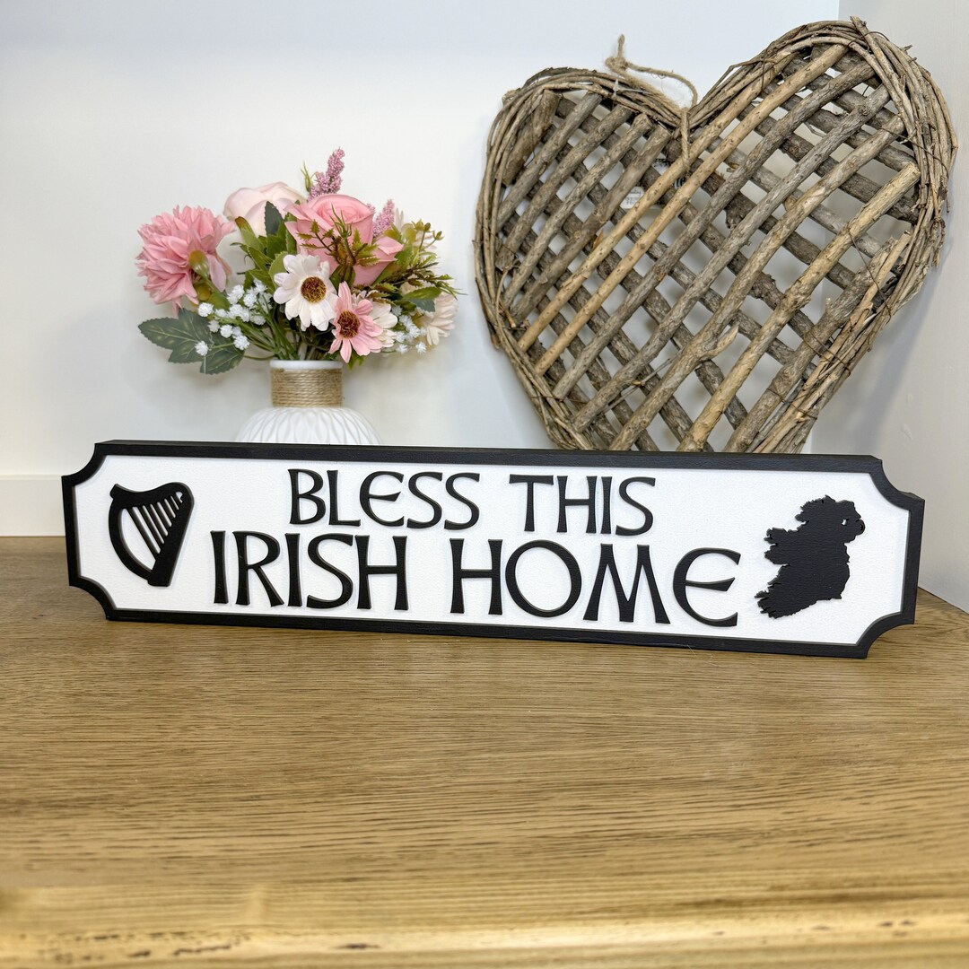 Irish Road Sign | Street Sign | Irish Family Home Plaque | Irish Street ...