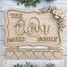DIY Layered MDF Craft Kit Family Name Established Family Craft - Etsy UK