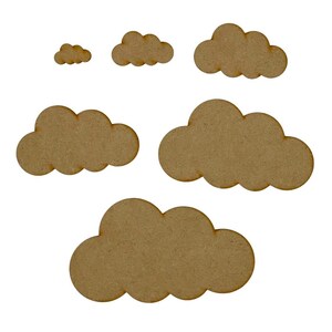 Space MDF Embellishments Craft Shape, Wood Blank DIY Decoration Space ...