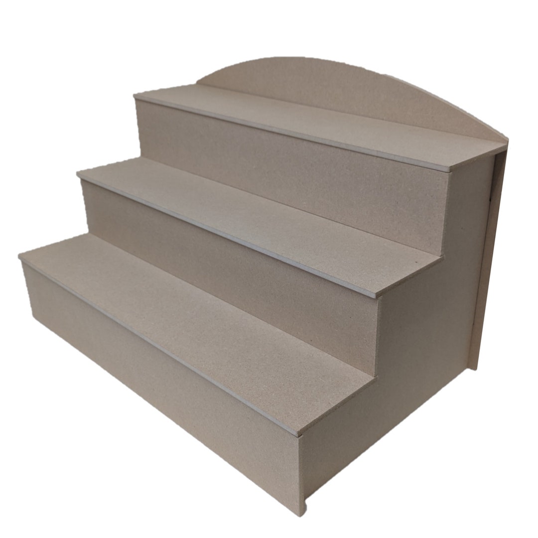 3 Tier Wooden Display Stand, Shelf Table Display, Craft Fair POS, Stand ...