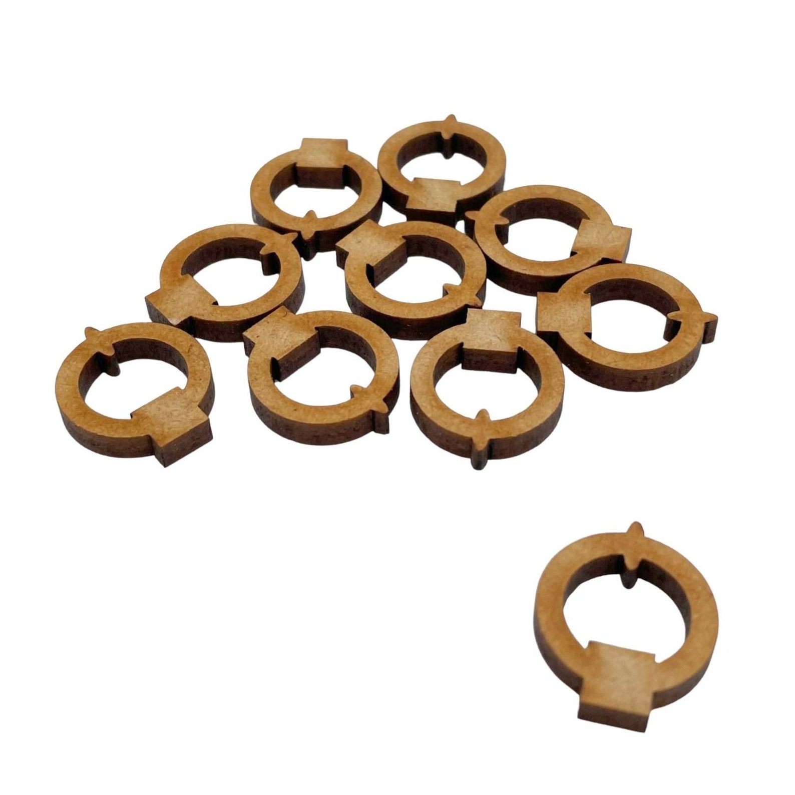 10 Pack MDF Laser Cut Wooden Fairy Door Handles Assorted - Etsy