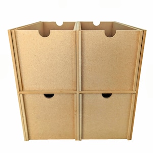 Wooden Kallax Insert, Storage Drawer Units IKEA Kallax Multiple Options ...