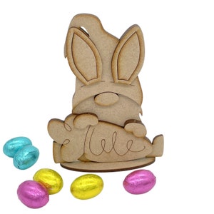 MDF Easter DIY Wooden Craft Blank Easter Bunny Gnome Gonk Bunny Easter Gnome Carrot - Etsy
