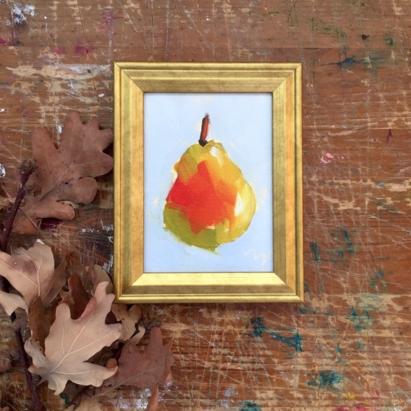 Miniature Oil Painting in Frame - Etsy