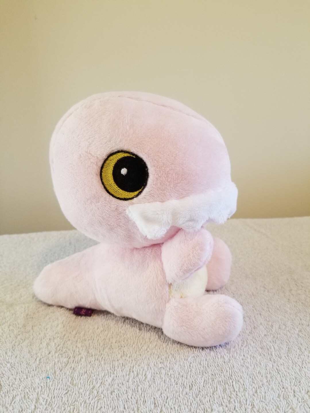 Baby T-rex Pink and Yellow Dinosaur Plush - Etsy