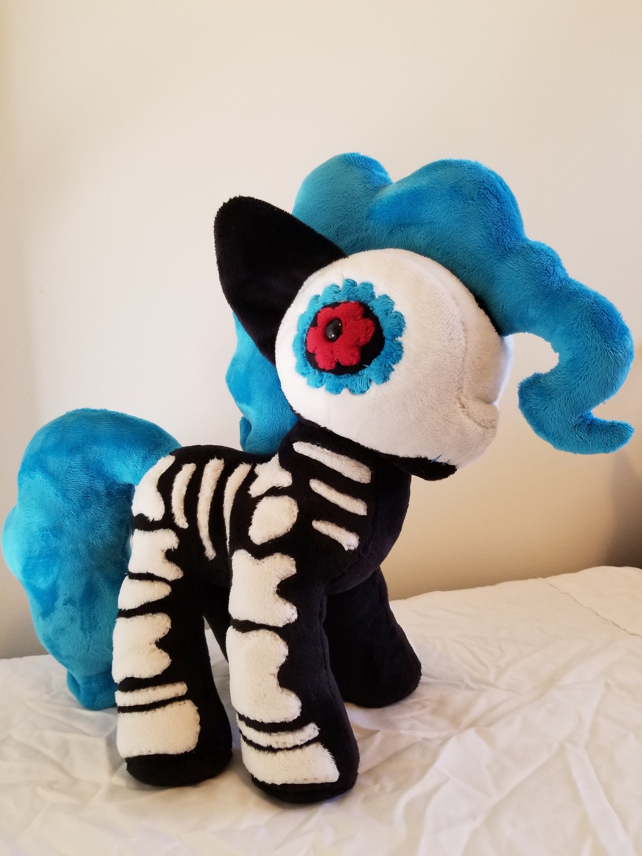 Día de los Muertos Day of the Dead pony plush - Etsy Polska