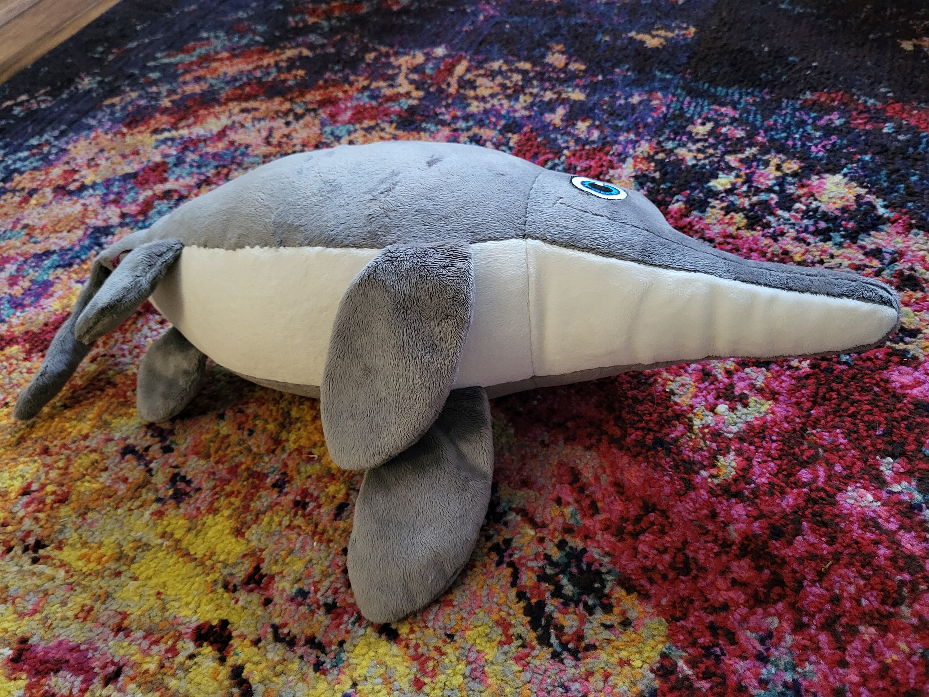 Prehistoric Ichthyosaur Ophthalmosaurus Plush - Etsy