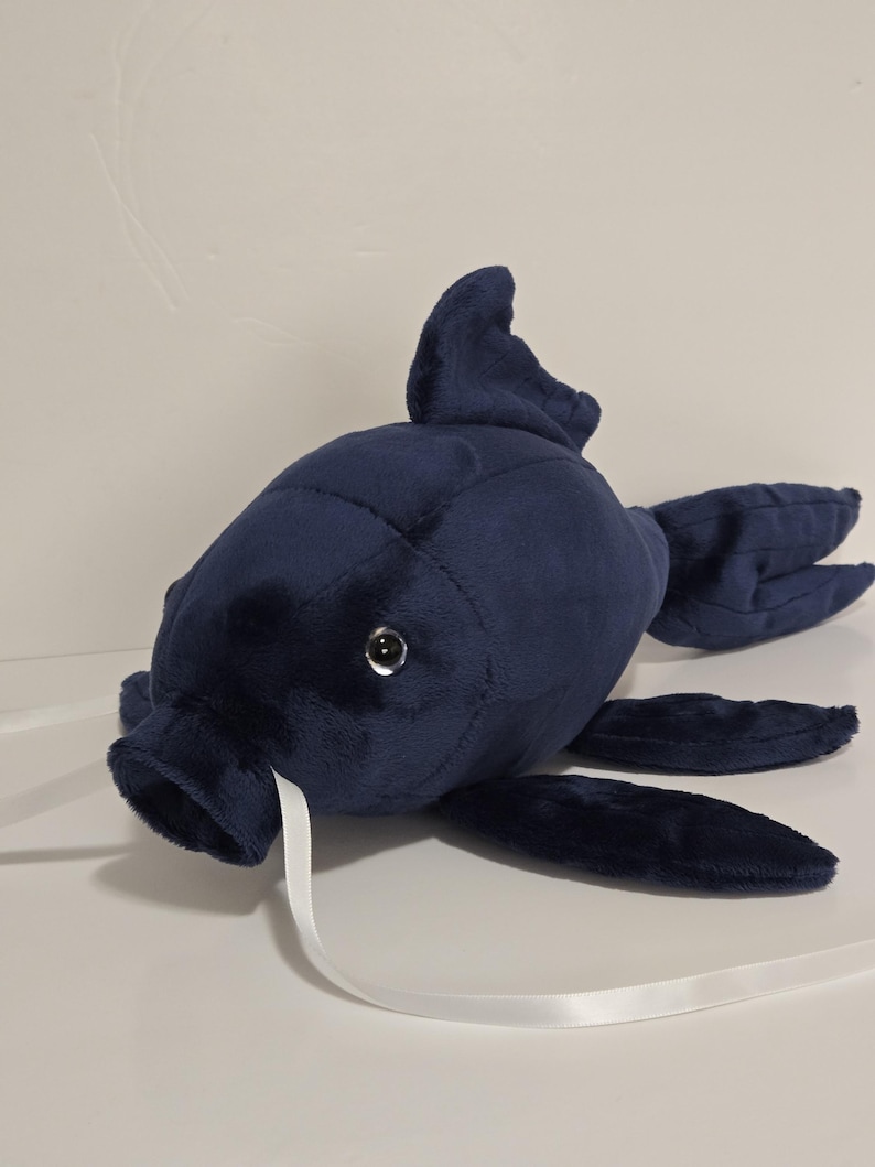 Dark Blue Navy Butterfly Koi Plush - Etsy