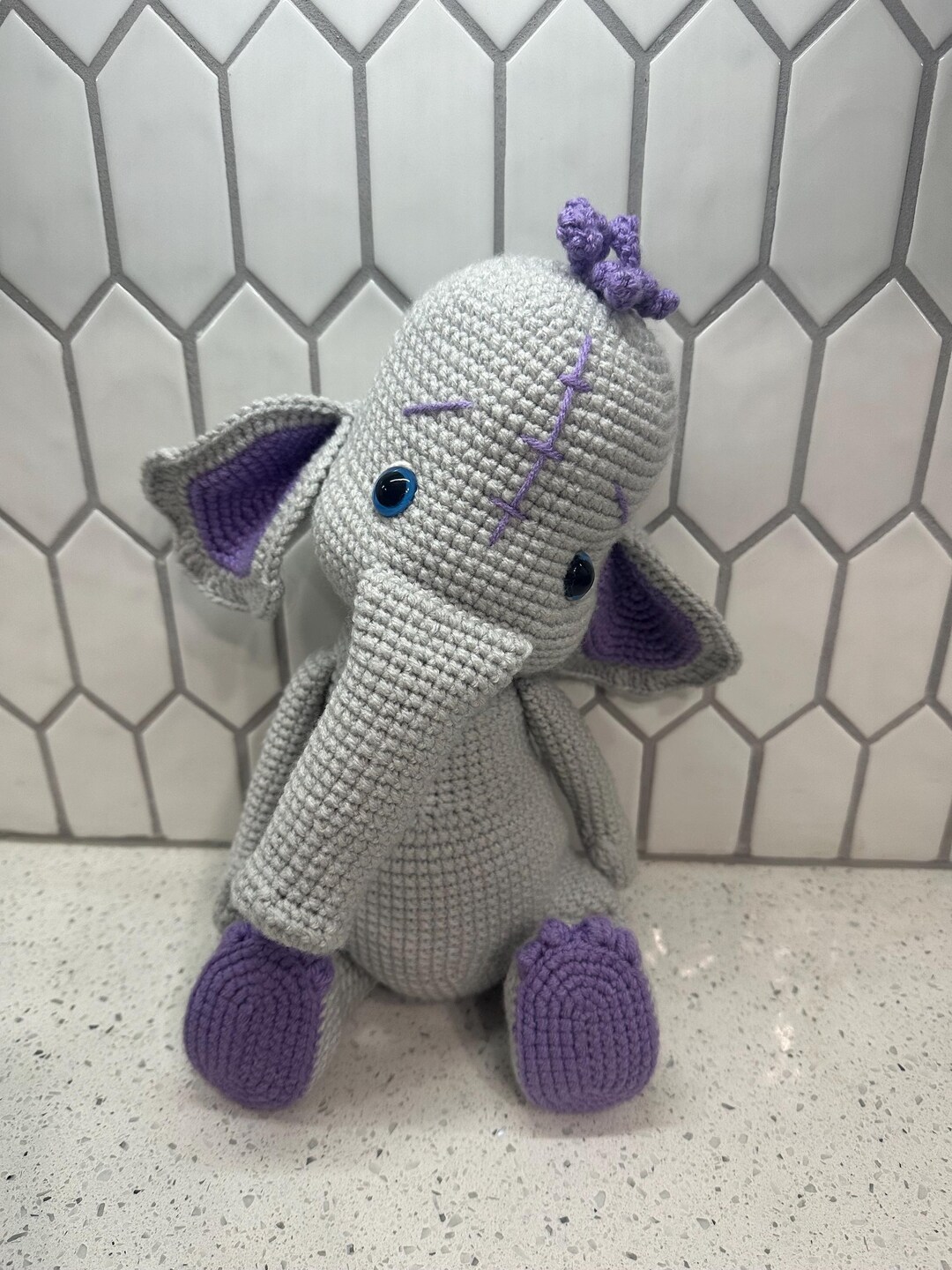 Heffalump Stuffed Plush Toy / Elephant / Posable - Etsy
