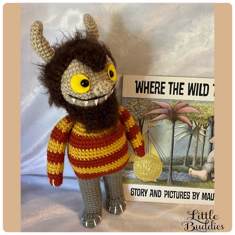 Handmade Crochet Max and Carol Dolls – Where the Wild Things Are - Etsy