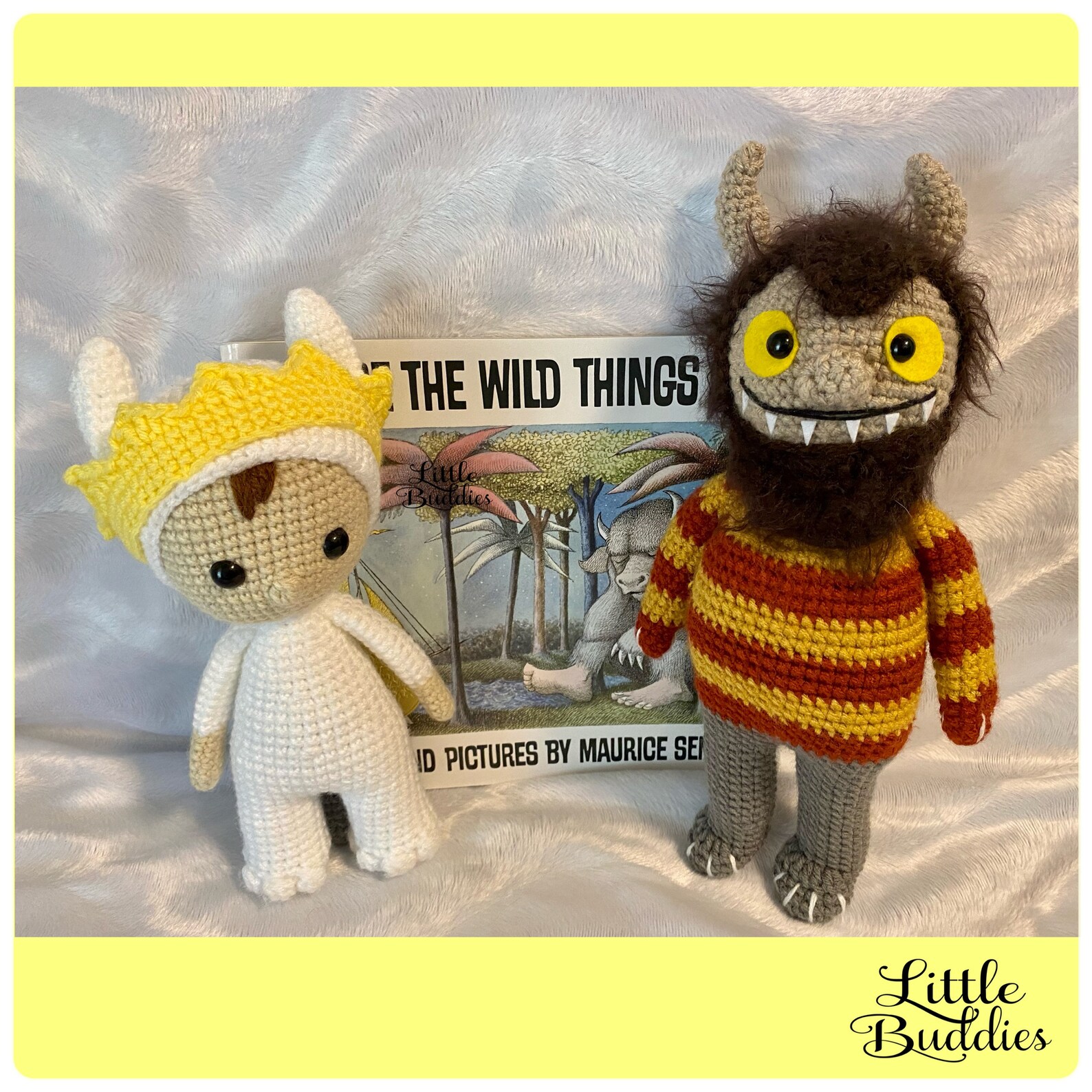 Handmade Crochet Max and Carol Dolls – Where the Wild Things Are - Etsy