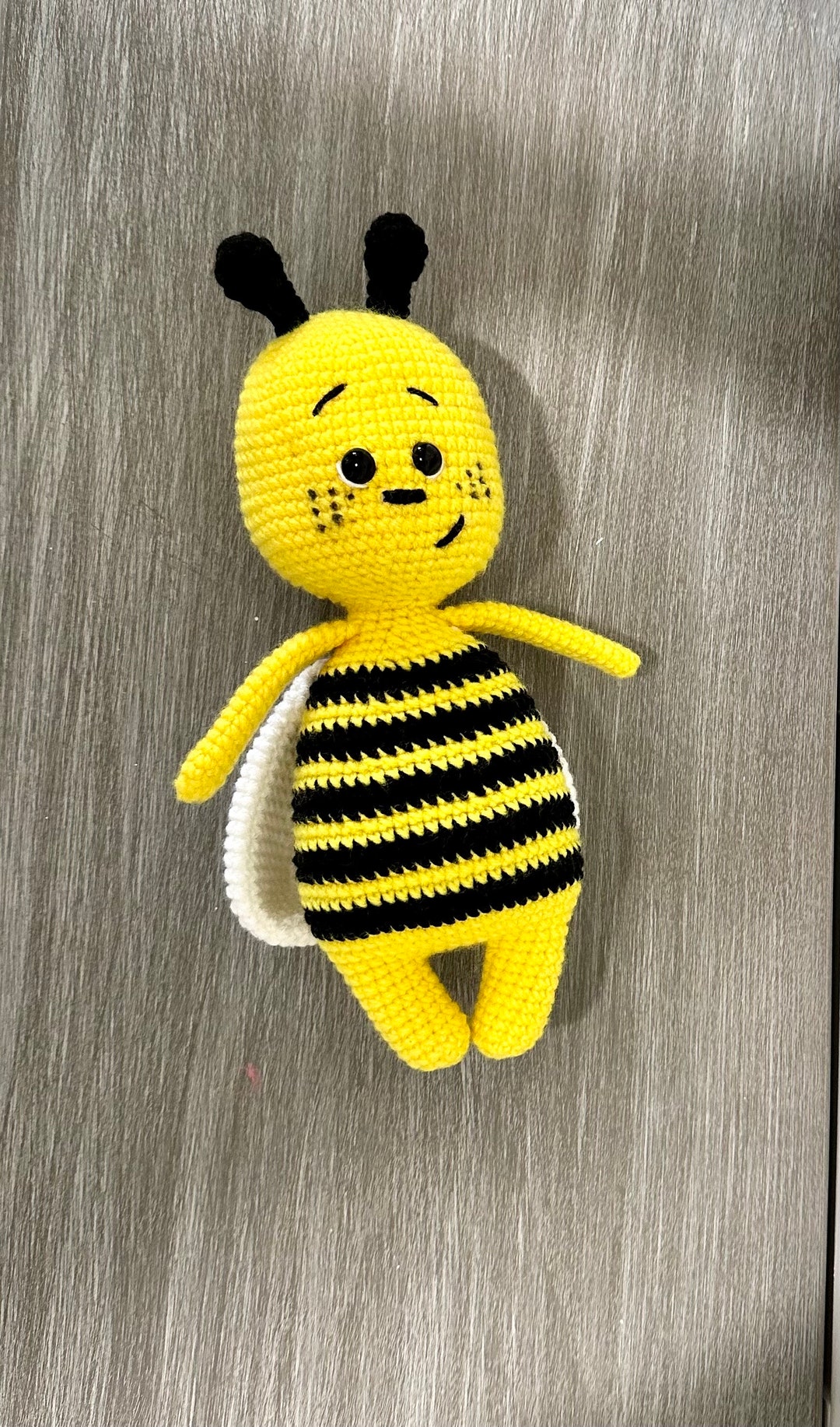 Buzz the Honey Bee - Crochet Doll - 12 - Immediate Shipment - Etsy