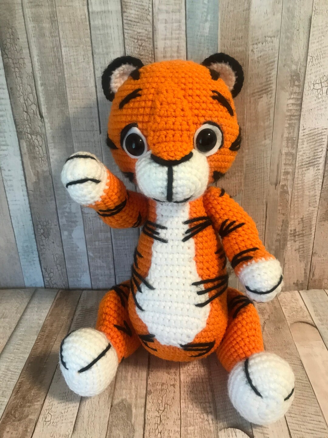 Adorable , Cuddly Tiger Head and Limbs All Move - Etsy