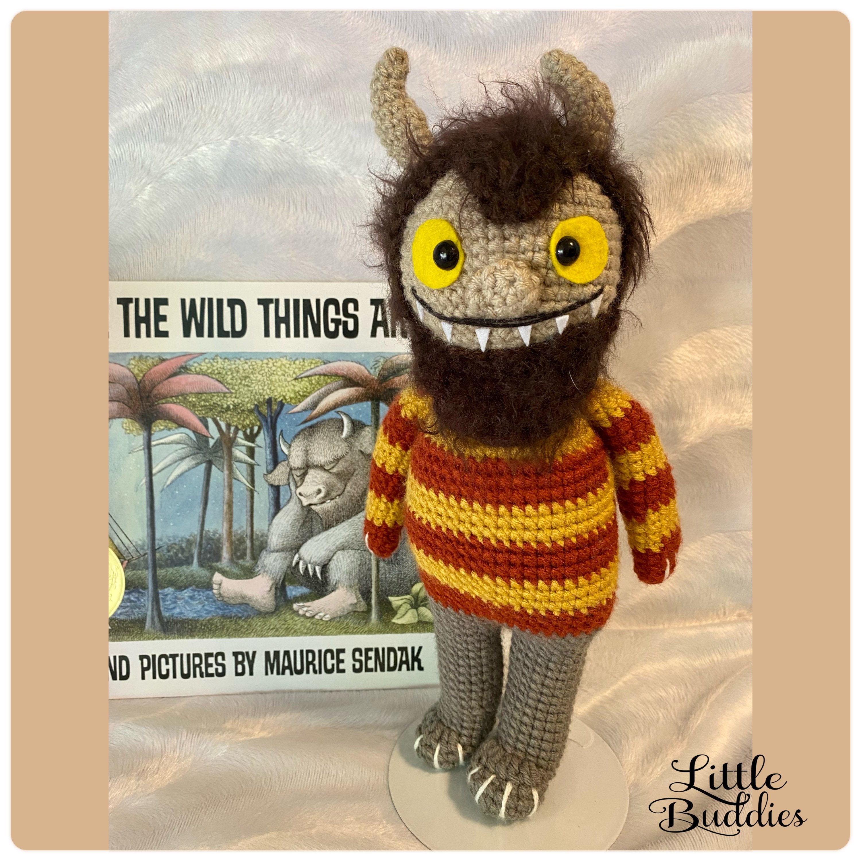 Handmade Crochet Max and Carol Dolls – Where the Wild Things Are - Etsy
