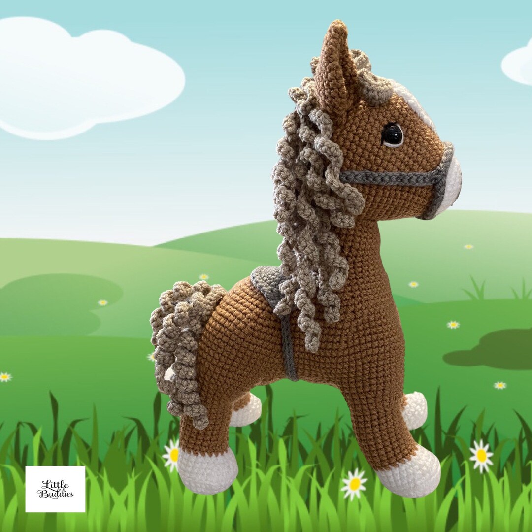 Handcrafted Amigurumi Crochet Horse / Pony - Customizable - Etsy