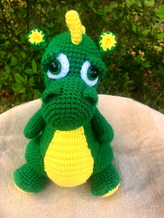 Desi the Green Dragon / Dinosaur Soft Plush Toy - Etsy