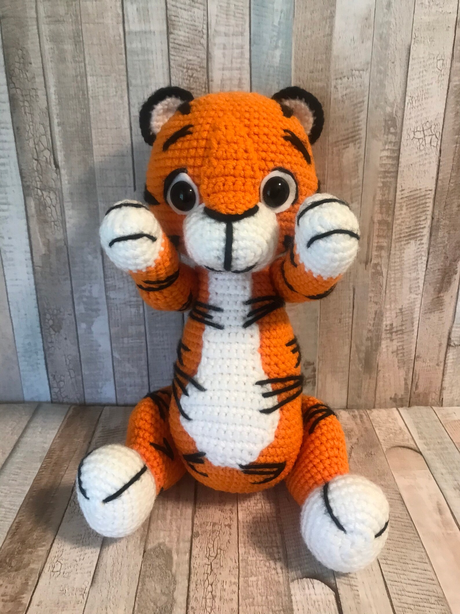 Adorable , Cuddly Tiger Head and Limbs All Move - Etsy