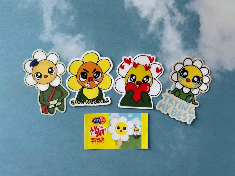 Lil' Guy Sticker Pack | Vinyl Sticker | Themed Stickers | Original ...