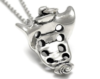 Human Skeleton Hand Pendant Necklace Anatomy Jewelry | Etsy