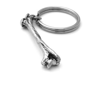 Humerus Bone Keychain, Handmade Anatomical Skeleton Charm - Etsy