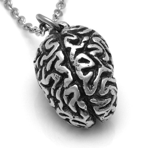 Human Brain Necklace Psychologist Jewelry Neurology Pendant - Etsy