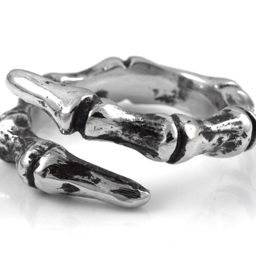 Tibia and Femur Ring in Pewter Bone Ring Medical Jewelry - Etsy
