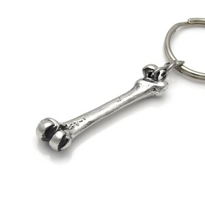 Handmade Human Femur Keychain Medical Keyring Pewter Bone | Etsy