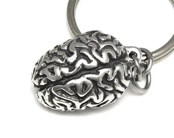 Brain Key Ring | Etsy