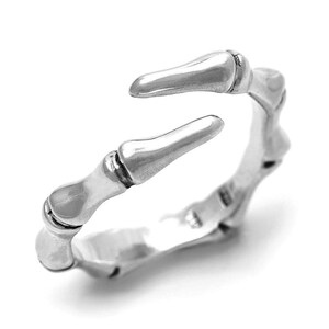 Sterling Silver Human Finger Bone Ring, Anatomy Jewelry - Etsy