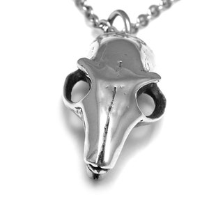 Chipmunk Skull Pendant Necklace Rodent Jewelry in Metal - Etsy Sweden